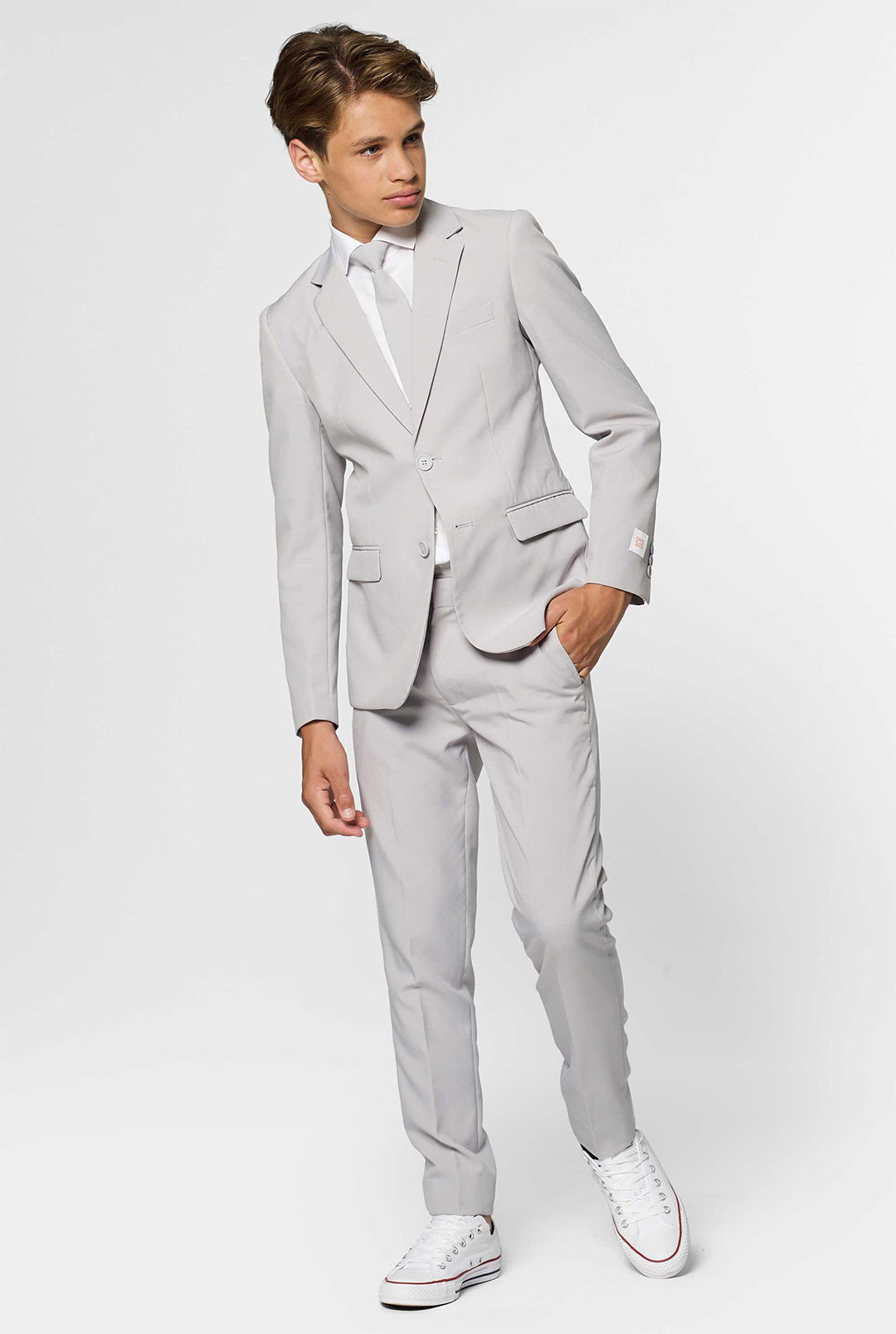 Groovy Grey | Grey Suit For Teen Boys | OppoSuits | OppoSuits