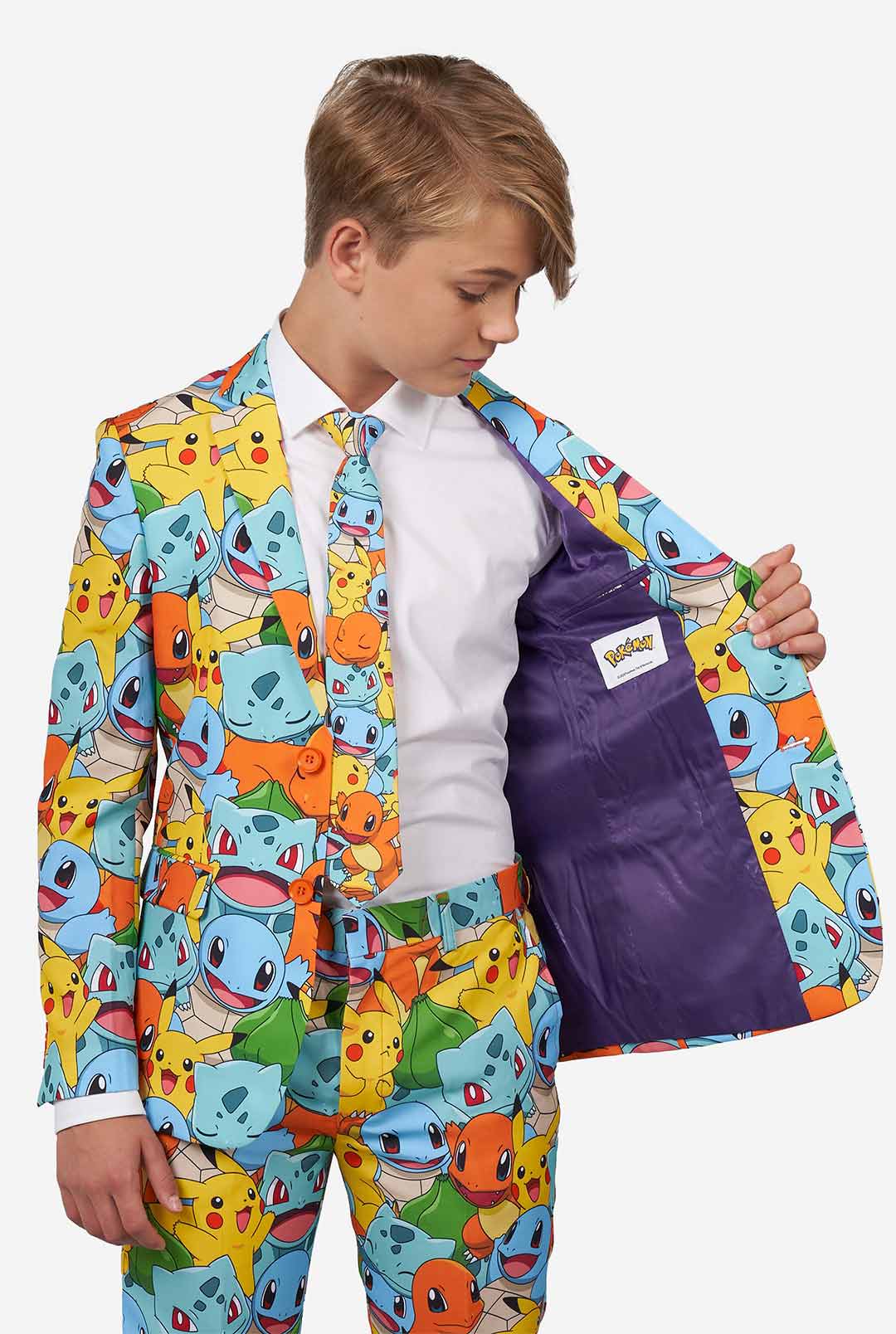 Pokemon | Officially Licensed Pokemon Suit for Teen Boys | OppoSuits