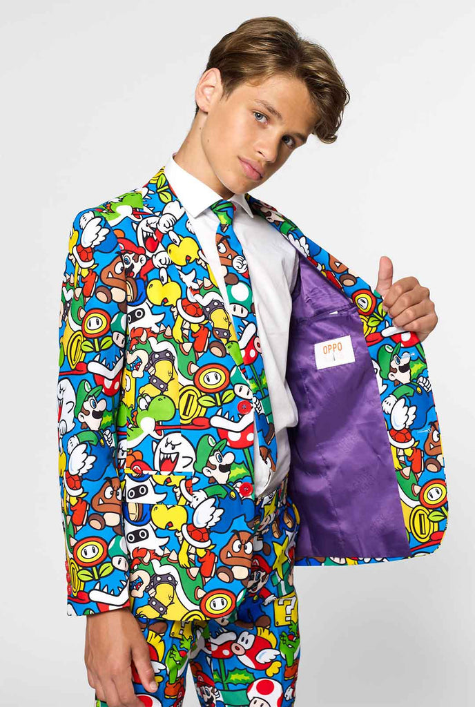 Super Mario™ | Officially Licensed Mario Suit for Teen Boys | OppoSuits ...