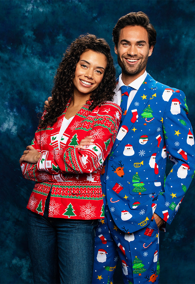 Awesome Christmas Suits, Prom Suits & Festival Outfits - OppoSuits UK